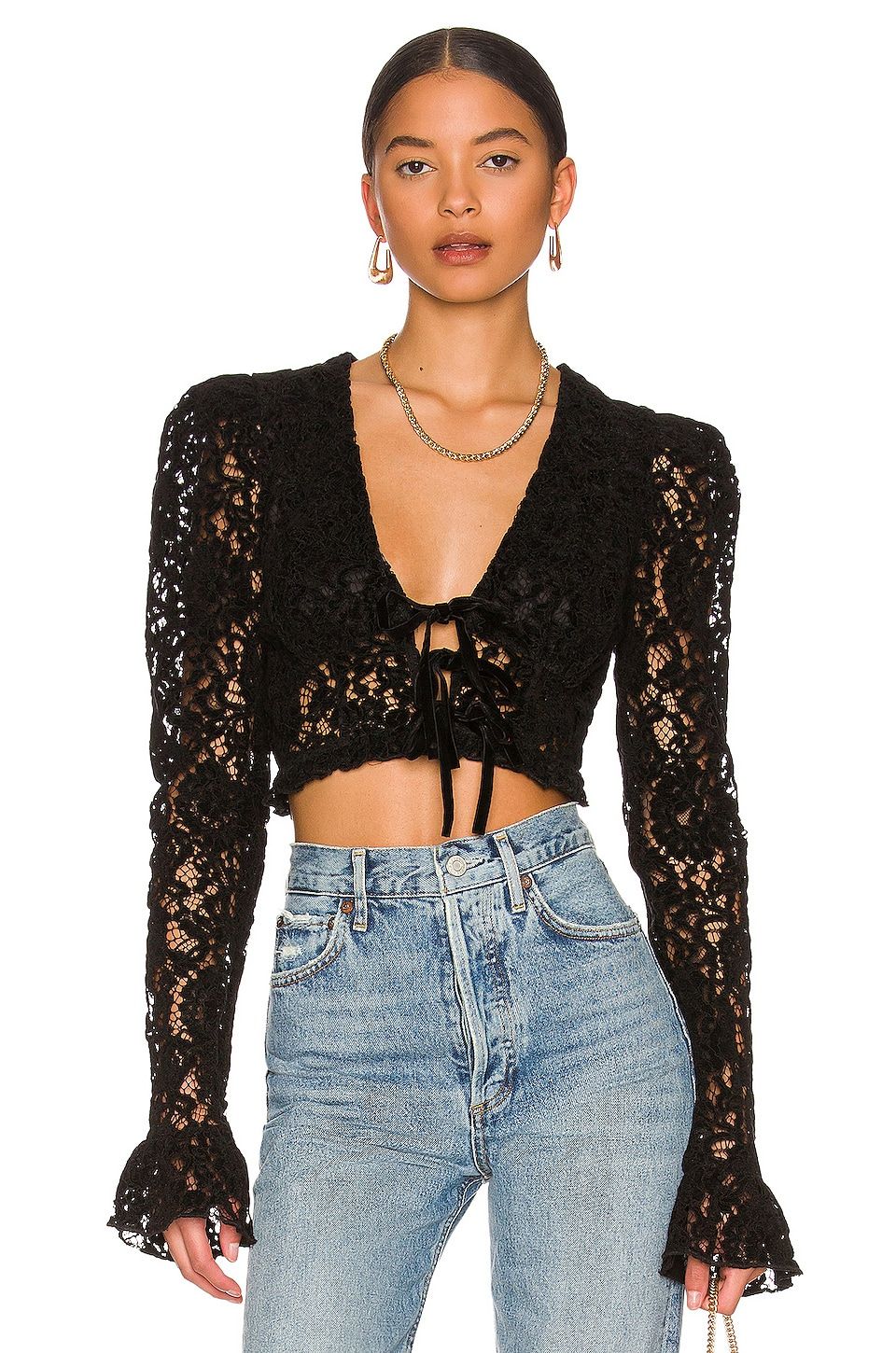 Black Lace: The Risqué Trend Celebs and It Girls Are Wearing | Who What ...