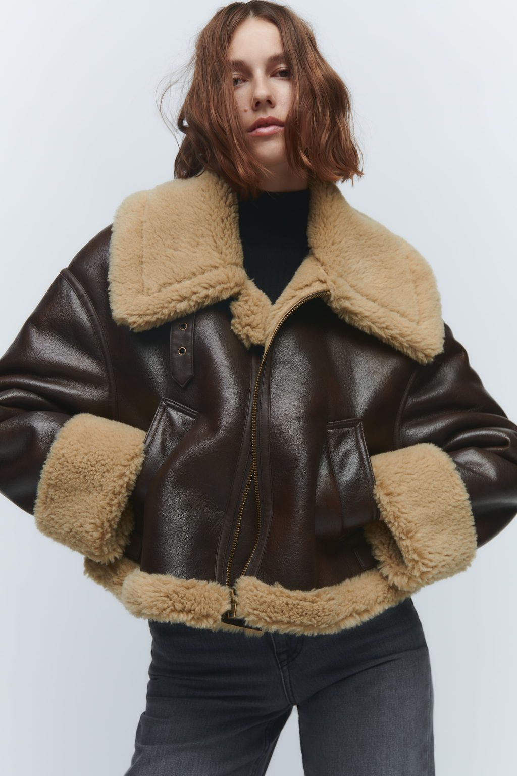 The Viral Zara Shearling Coat Is Now Back in Stock | Who What Wear