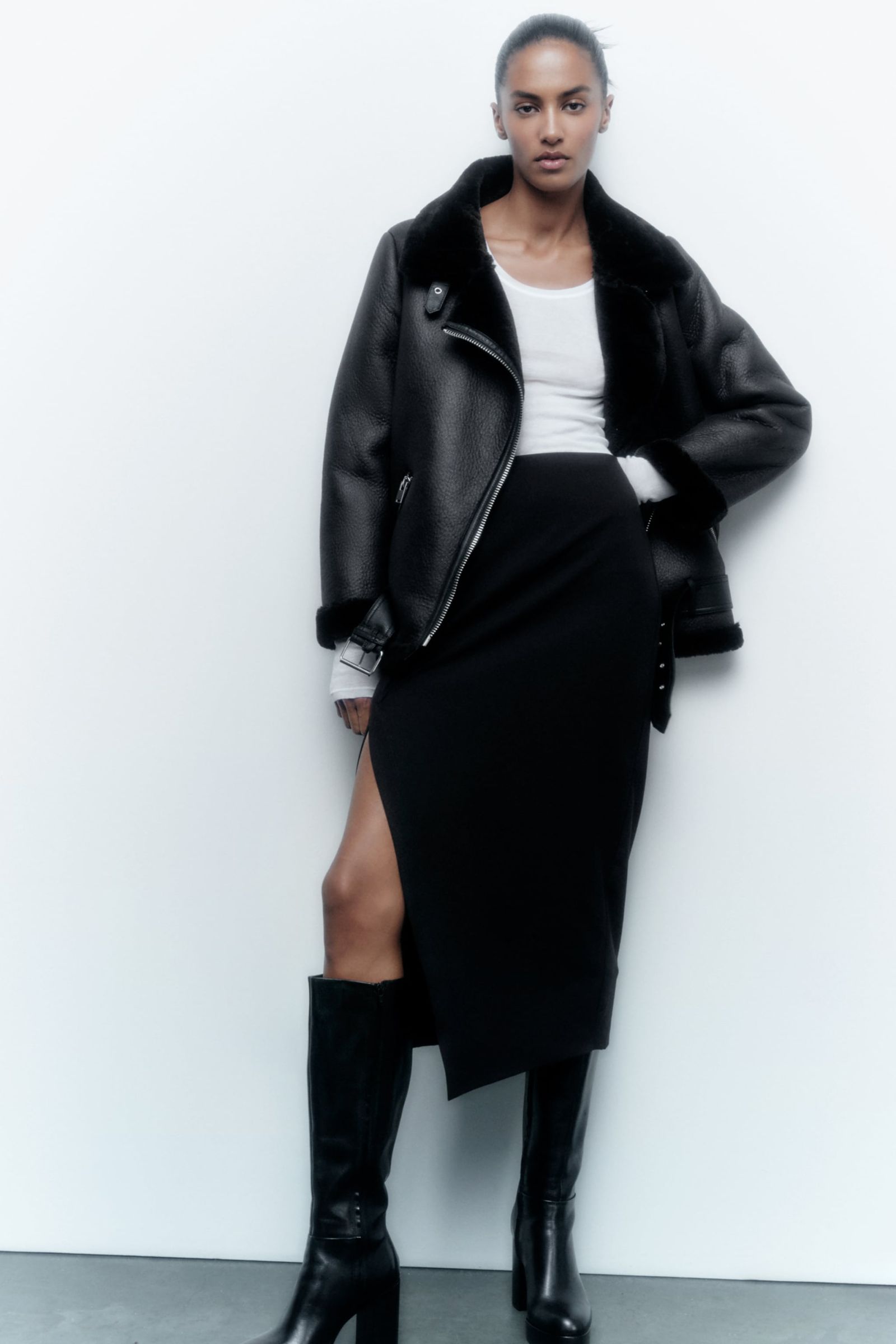 The Viral Zara Shearling Coat Is Now Back in Stock | Who What Wear