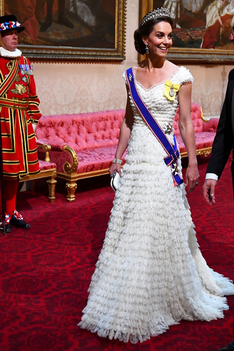 Kate Middleton Was Dripping in Jewels for a State Dinner | Who What Wear