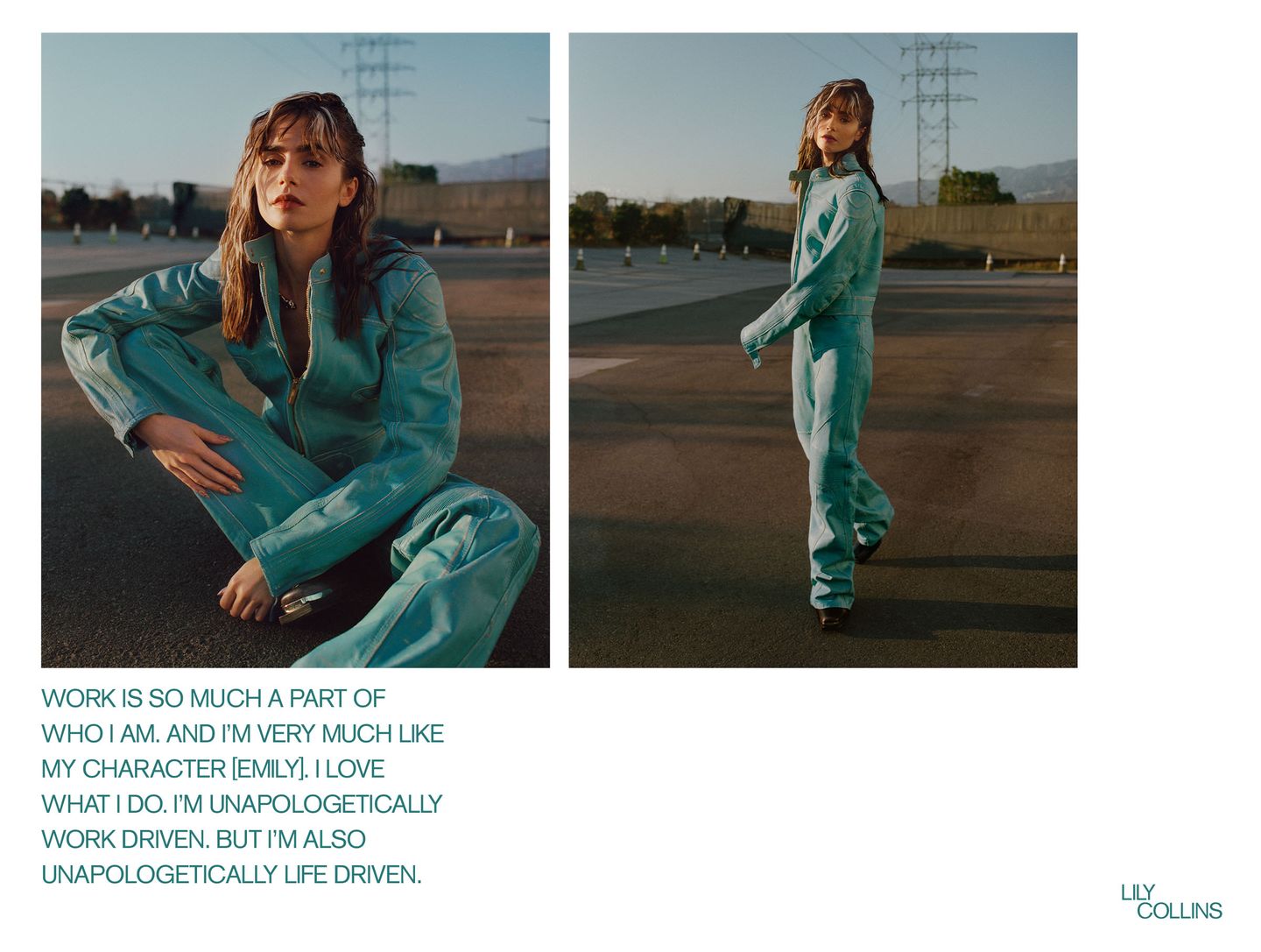 Lily Collins Is in the Driver's Seat | Who What Wear