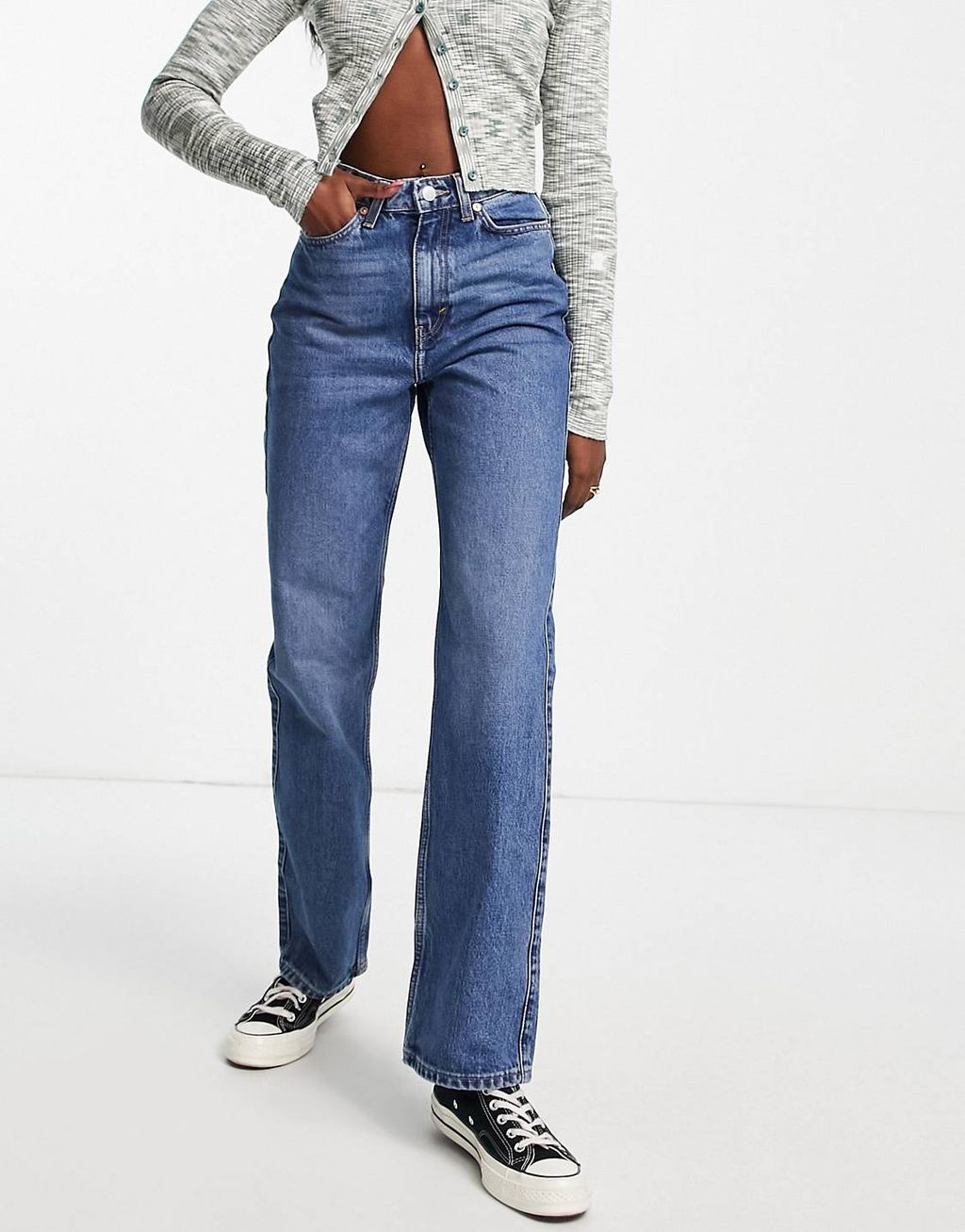 The Best Shoes to Wear With Straight-Leg Jeans | Who What Wear