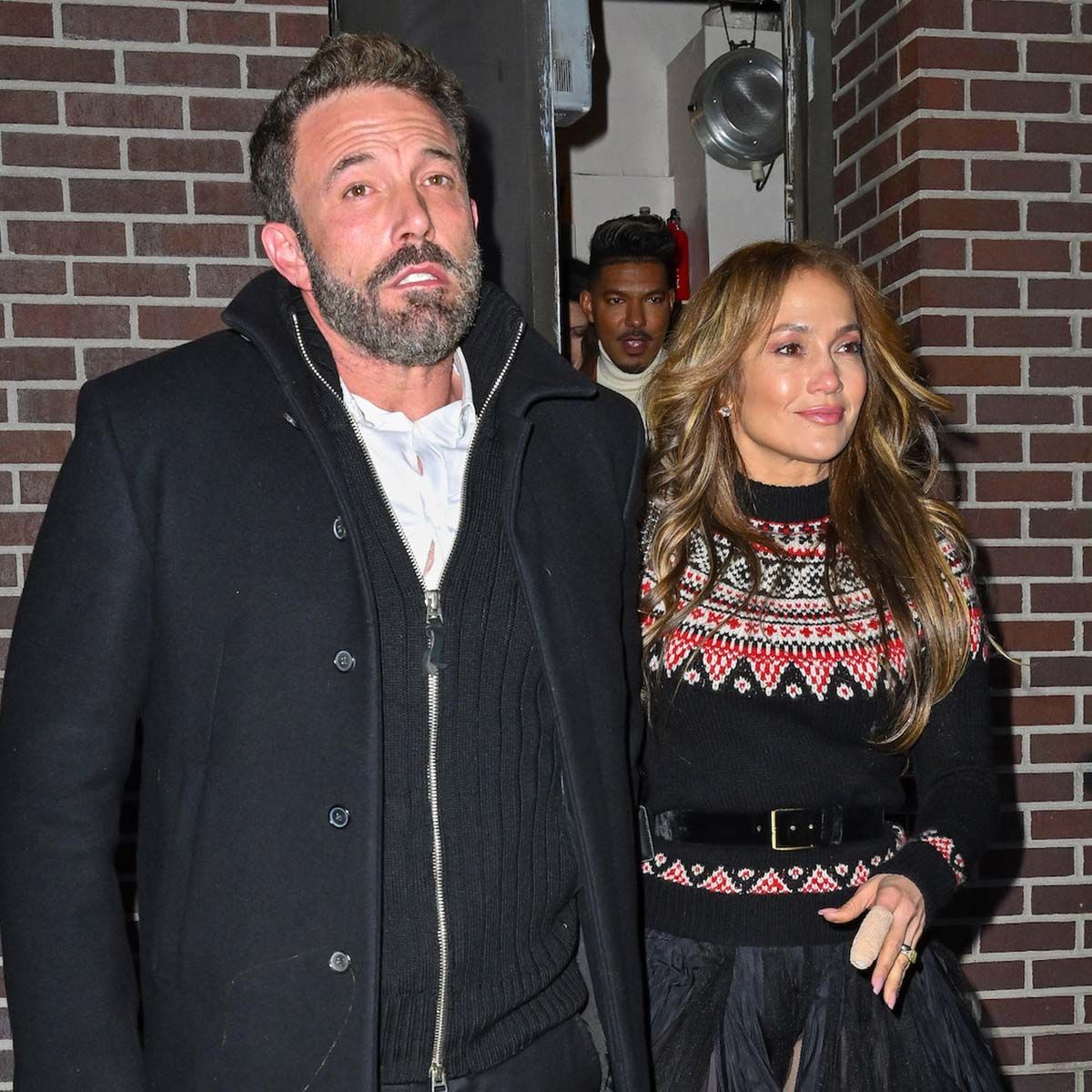 J.Lo Wore a Sheer Maxi Skirt With Platforms and Fishnets | Who What Wear