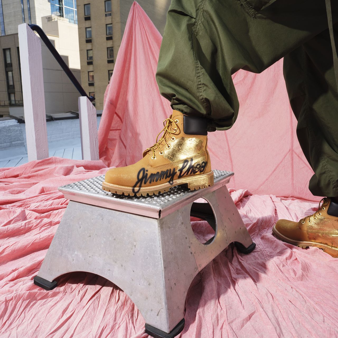 The New Jimmy Choo x Timberland Collaboration is So Glam | Who What Wear