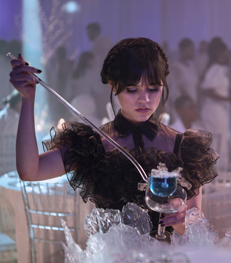 How to Achieve Wednesday's Goth-Glam Looks | Who What Wear