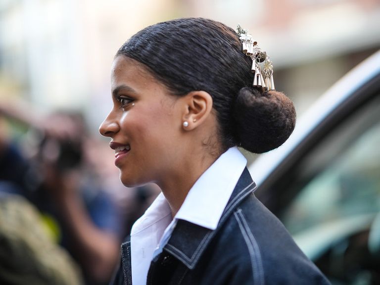 20 Chignon Hairstyle Ideas From the Most Fashionable Women | Who What ...