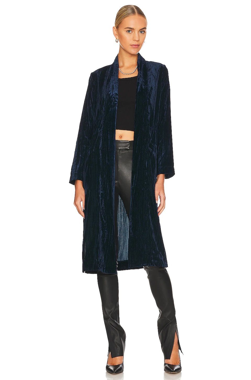 Mary-Kate Olsen's Velvet Coat Is Perfect for Holiday Parties | Who What ...