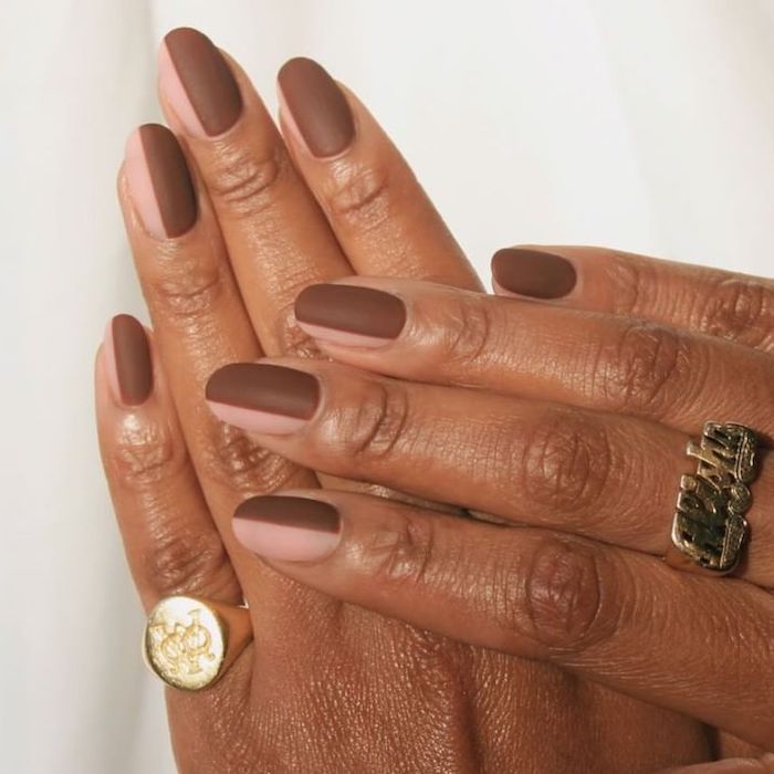 18 Brown Nail Designs We Can't Stop Obsessing Over | Who What Wear