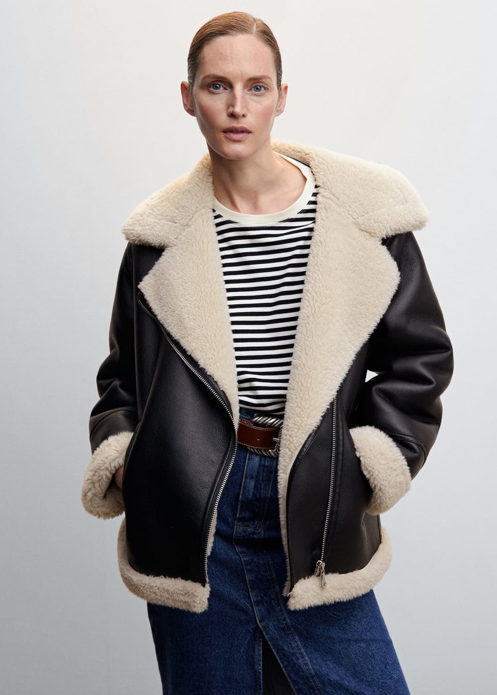 30 Best Leather Aviator Jackets to Shop | Who What Wear