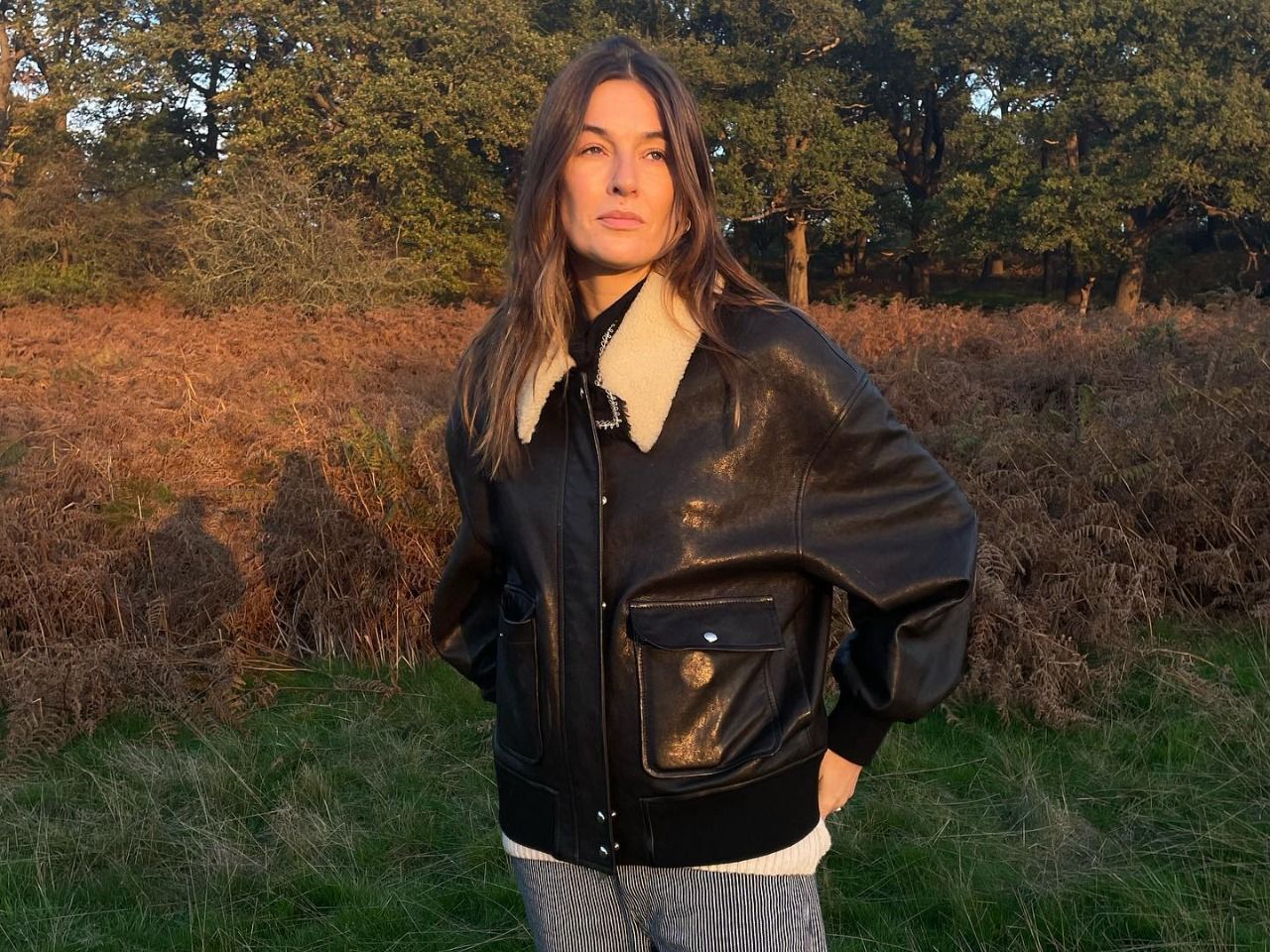 30 Best Leather Aviator Jackets to Shop | Who What Wear