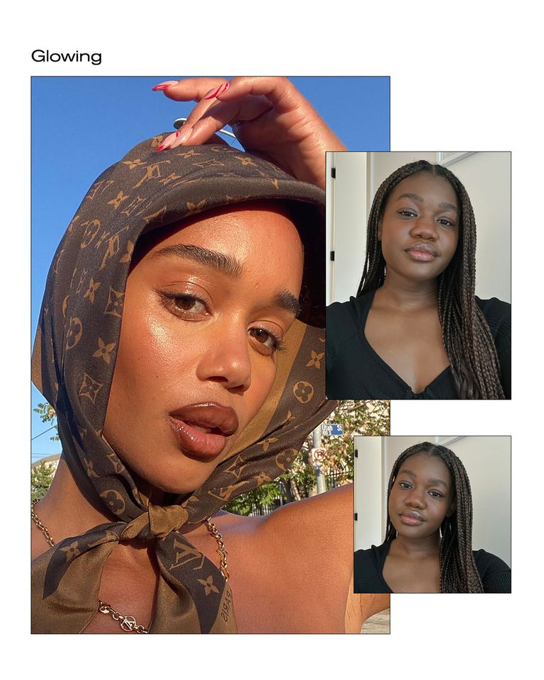 A Beauty Editor Re-Creates Three Laura Harrier Makeup Looks | Who What Wear