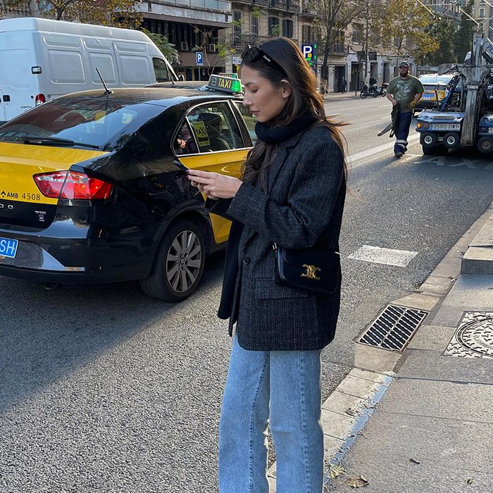 The Best Basics to Wear With Non-Skinny Jeans | Who What Wear