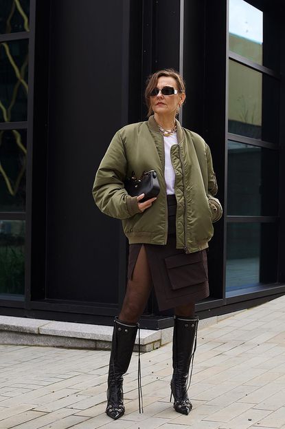 How to Style a Bomber Jacket Like a Fashion Person | Who What Wear