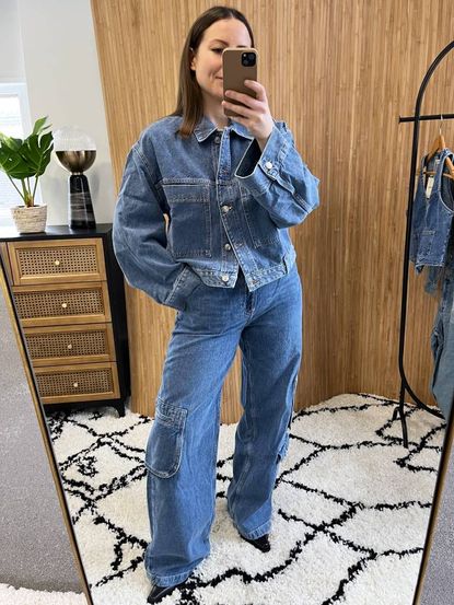 Mango's New Denim Collection Is Here—I Tried It On | Who What Wear