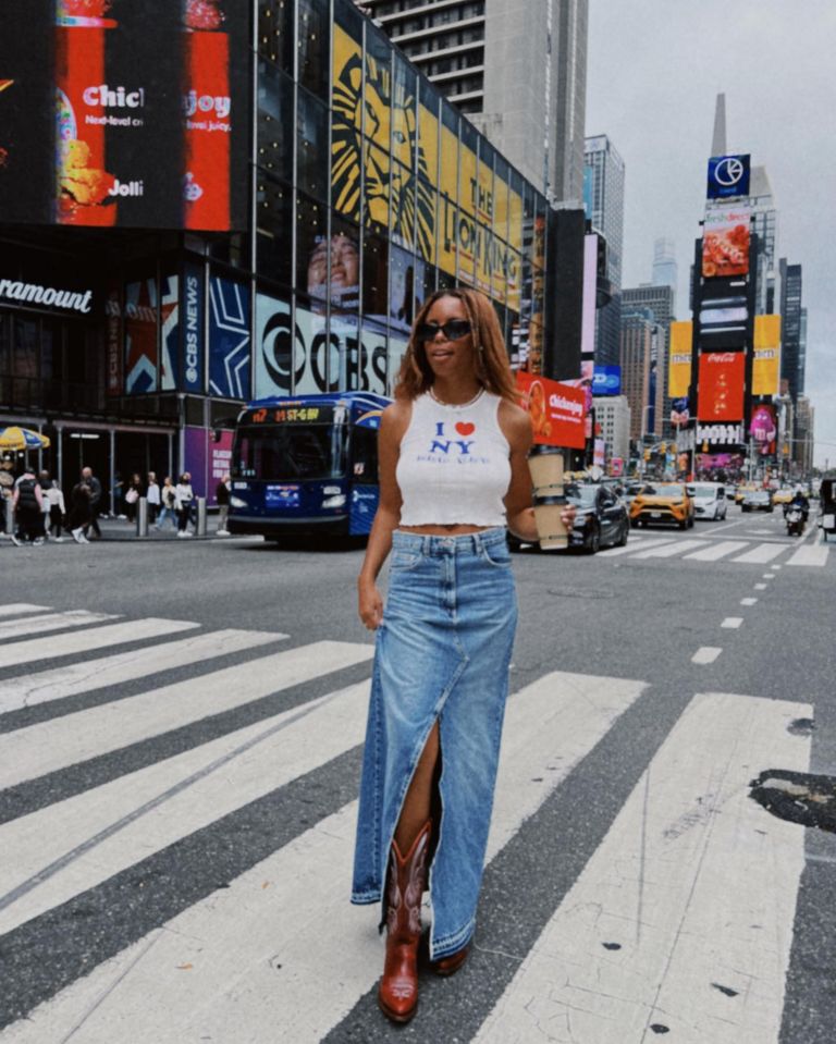 The 5 Best Jeans to Wear With Cowboy Boots for Women | Who What Wear