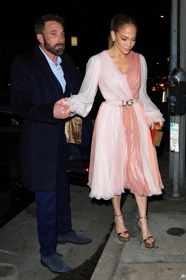 Jennifer Lopez Wore Spring's Prettiest Dress Trend | Who What Wear