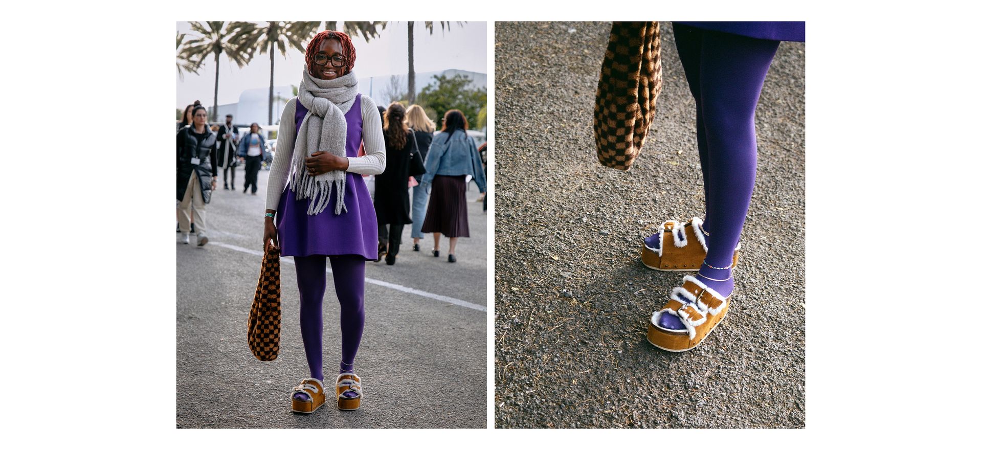 All the Best Street Style From Frieze Los Angeles | Who What Wear