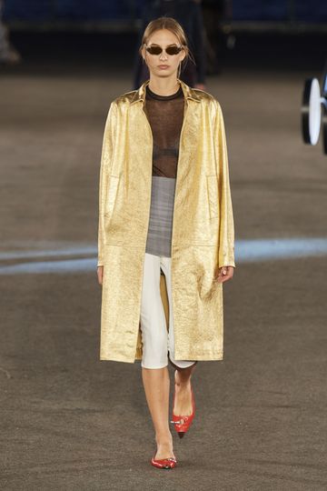 The Metallic Trend Fashion People Are Wearing This Spring | Who What Wear