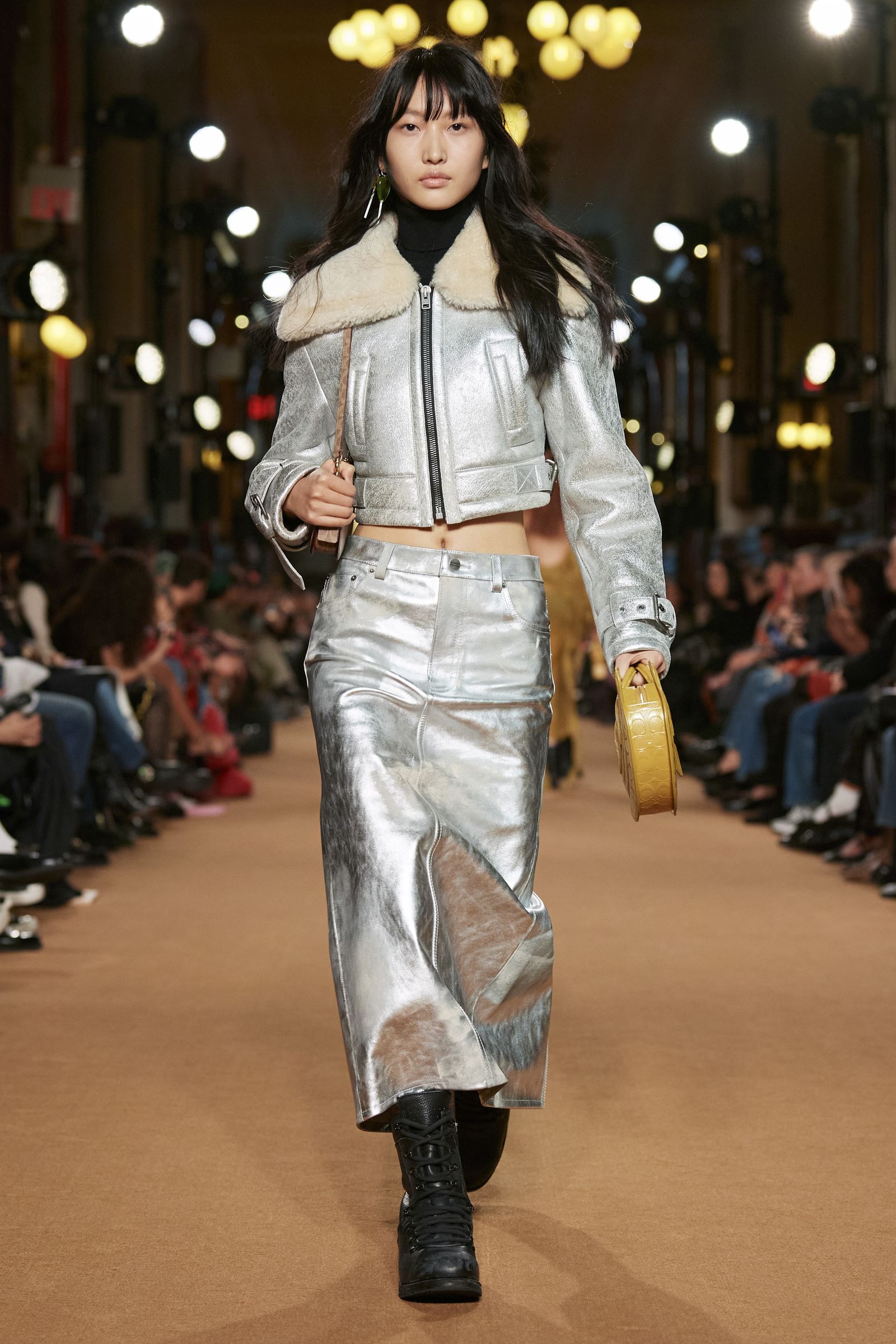 The Metallic Trend Fashion People Are Wearing This Spring | Who What Wear