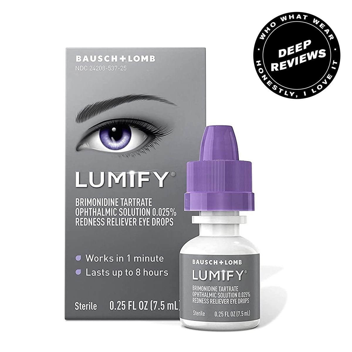 An Honest Review of Lumify Redness Reliever Eye Drops | Who What Wear