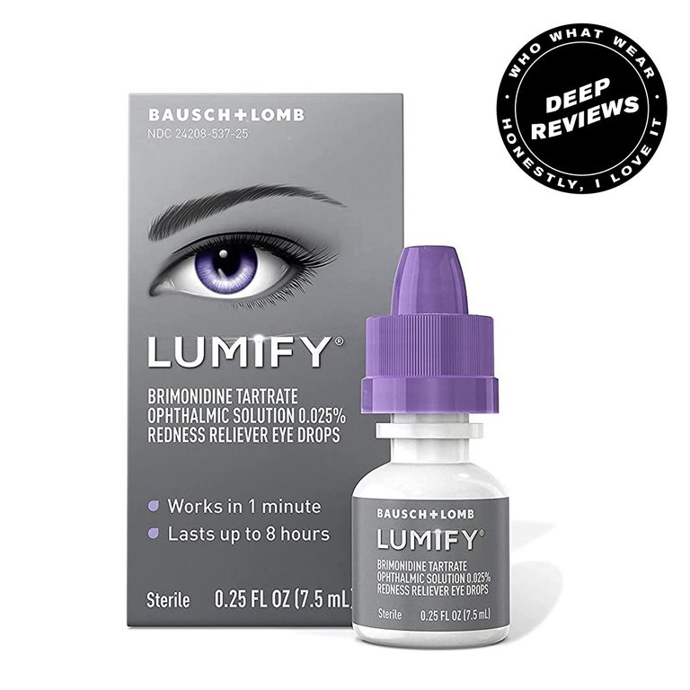 An Honest Review of Lumify Redness Reliever Eye Drops | Who What Wear