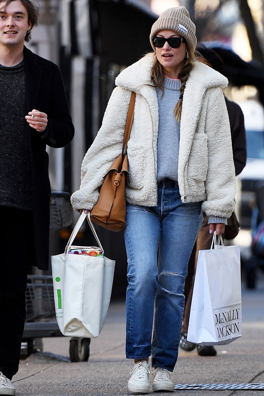 Olivia Wilde Wore Ray-Ban Mega Wayfarers | Who What Wear