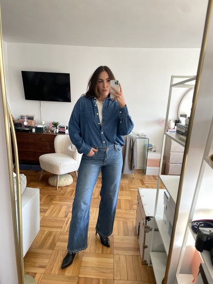 The 9 Best Gap Wardrobe Basics I Tried On | Who What Wear