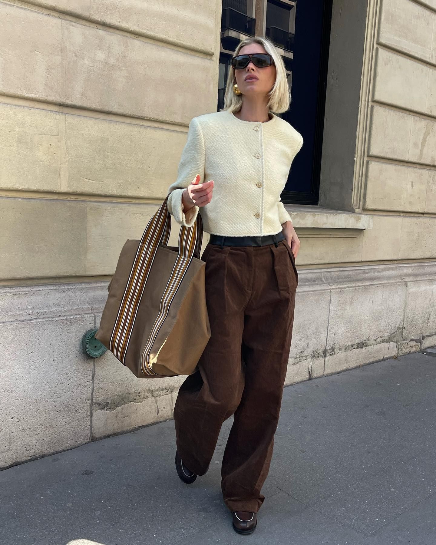 Elsa Hosk Just Wore a Controversial Capacious Bag | Who What Wear