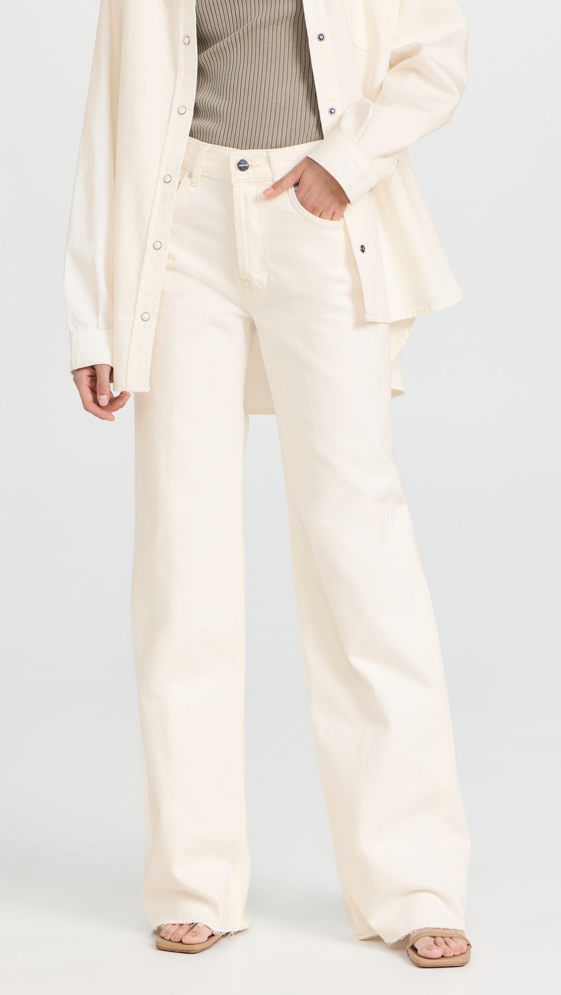 27 White Jeans That Will Make Your Outfits Look Expensive | Who What Wear