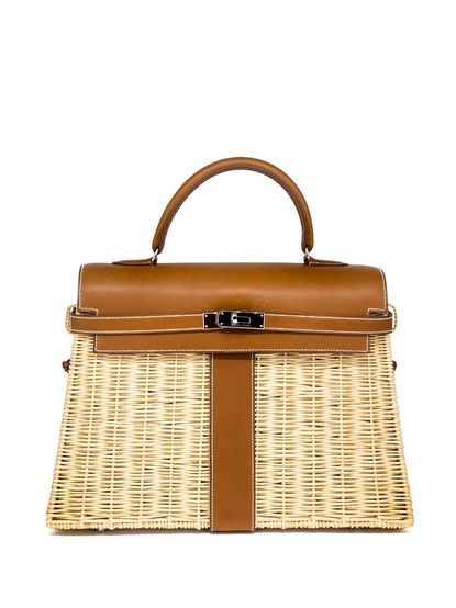 Jennifer Lopez's Wicker Hermés Kelly Bag Is Ideal for Spring | Who What ...