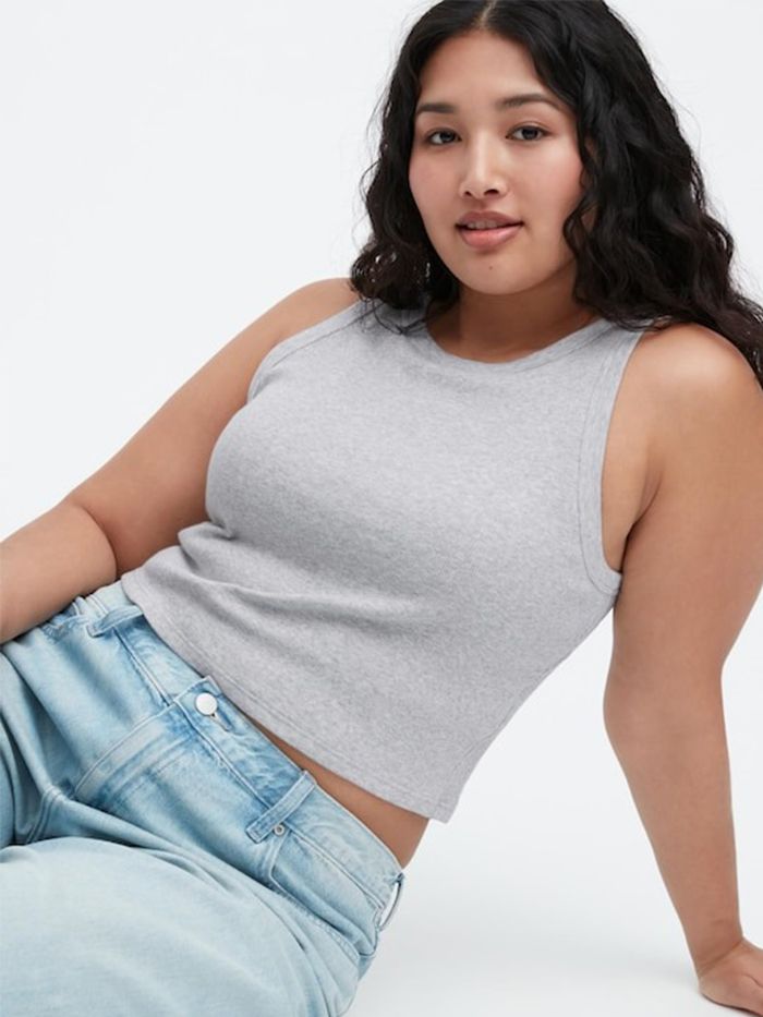 These 30 Tank Tops With Built-In Bras Are Game Changers | Who What Wear