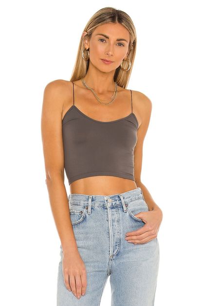 These 30 Tank Tops With Built-In Bras Are Game Changers | Who What Wear
