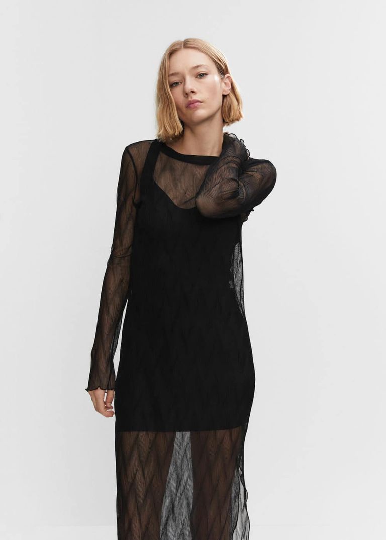 These 30 Sheer Dresses Have An Absolute Chokehold On Me | Who What Wear