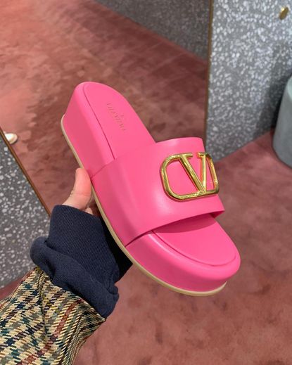 The Chicest Designer Logo Sandals to Invest In Now | Who What Wear