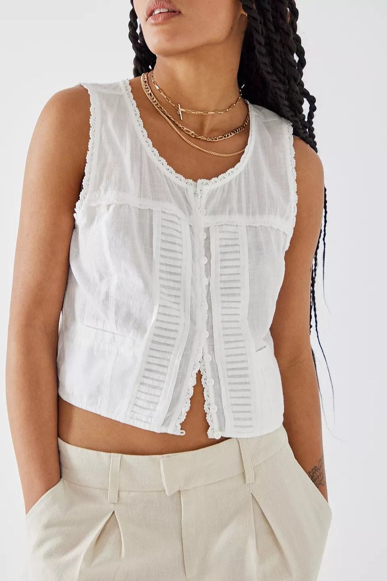 The Best White Blouses for That Timeless French Aesthetic | Who What Wear