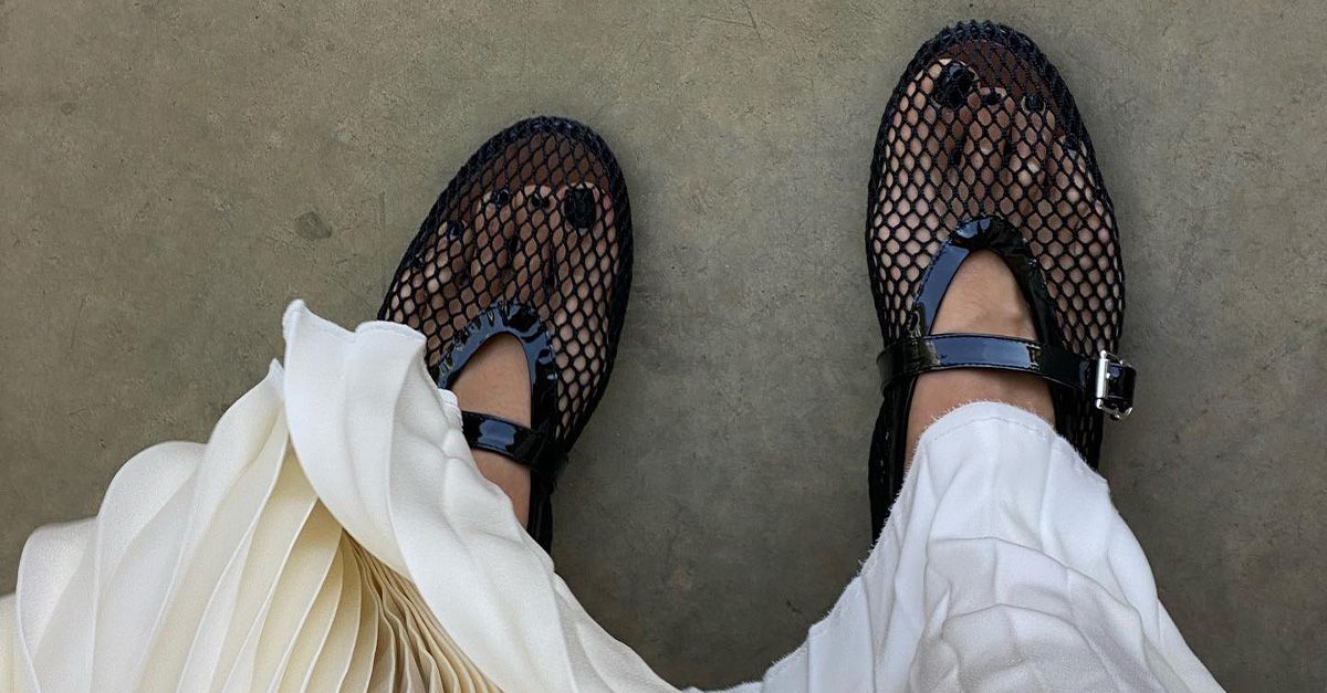 The 33 Best Mesh Flats, Reviewed by Fashion Editors | Who What Wear