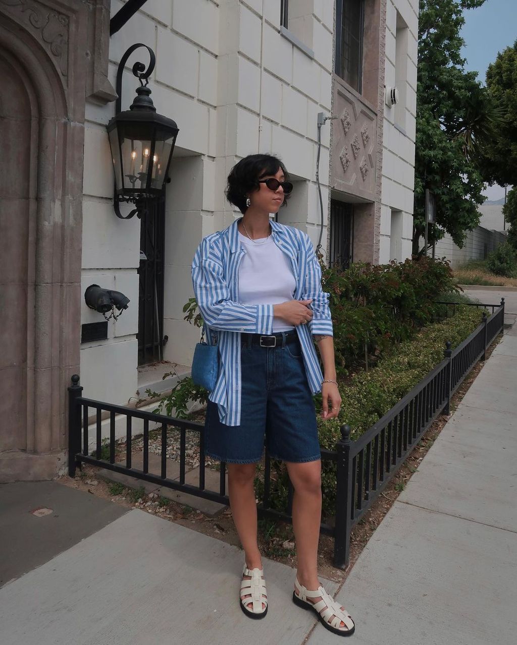 Here's How Fashion People Are Styling Jorts This Summer | Who What Wear