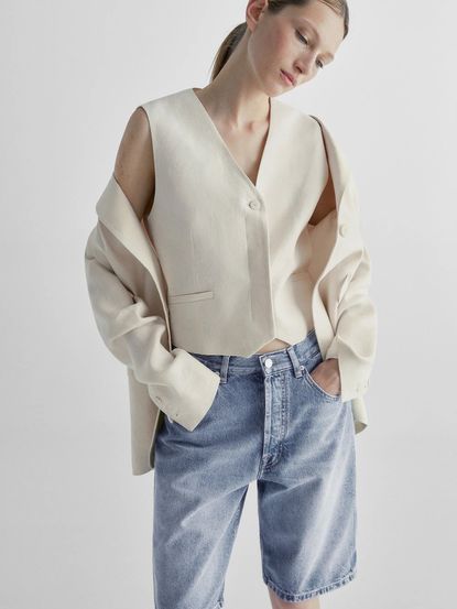 Here's How Fashion People Are Styling Jorts This Summer | Who What Wear