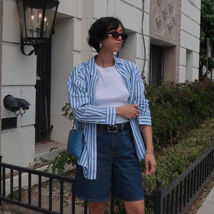 Here's How Fashion People Are Styling Jorts This Summer | Who What Wear