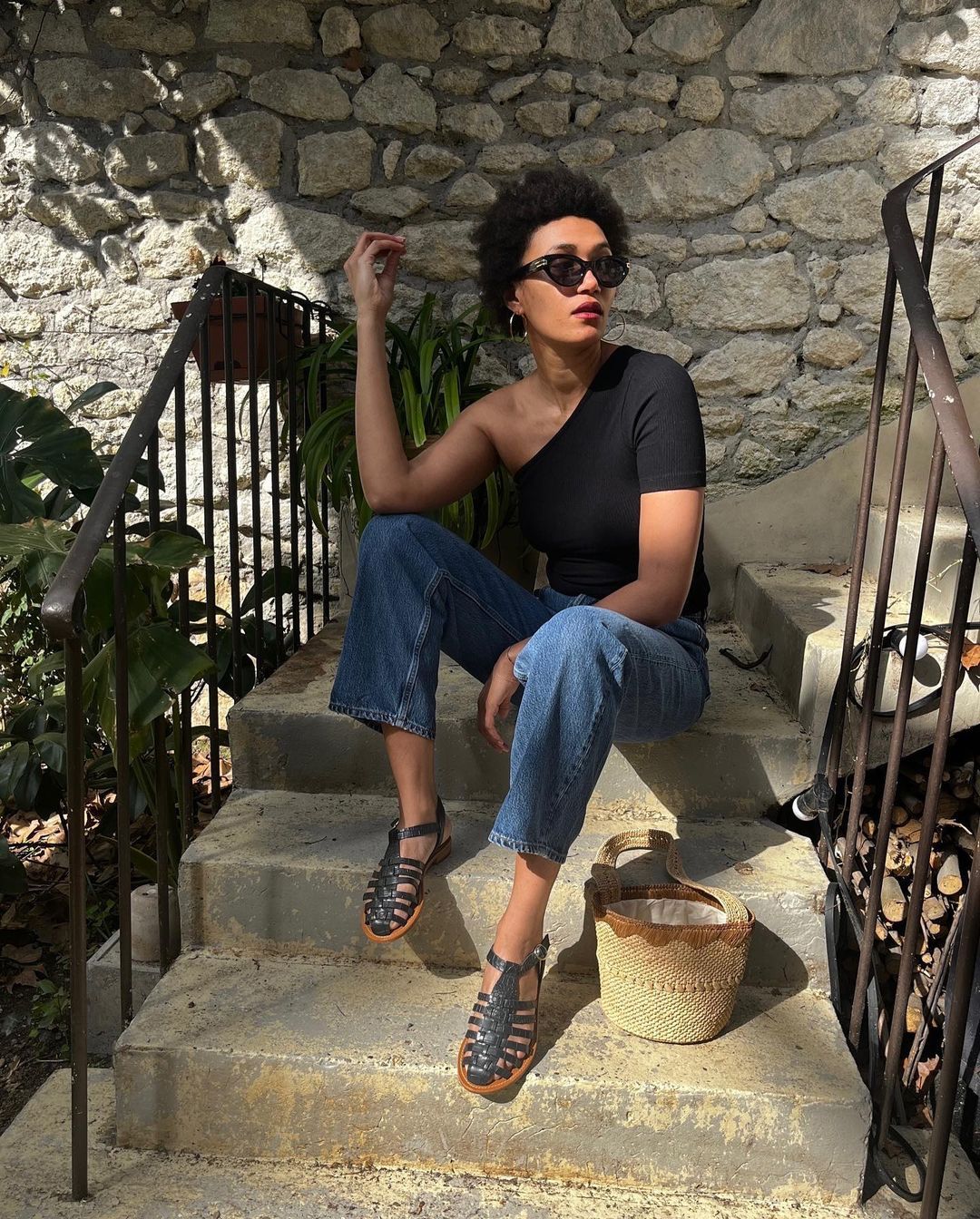 7 Simple Outfits to Wear With Sandals This Summer | Who What Wear