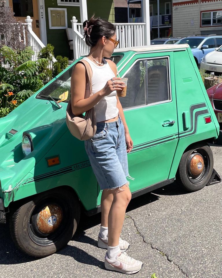 6 Shoes to Wear With Jorts That Always Work | Who What Wear