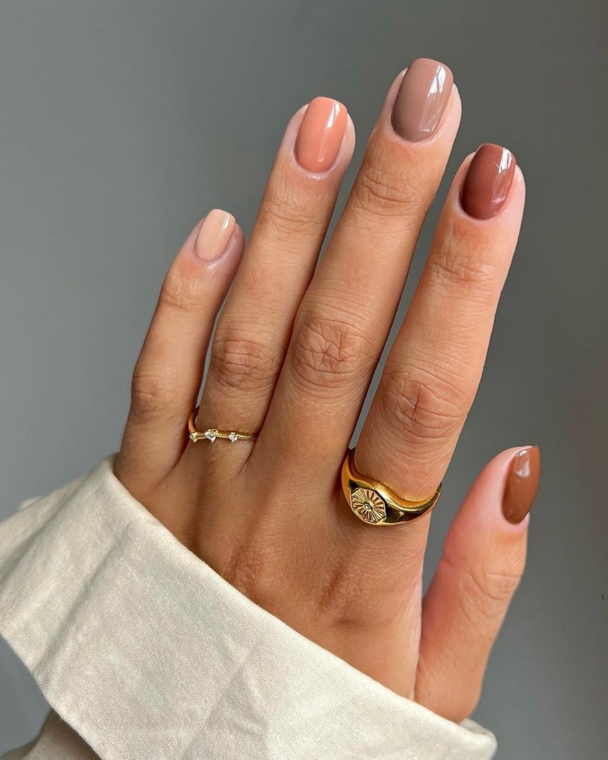 This Brown Nail Polish Trend Will Be Everywhere This Autumn | Who What Wear