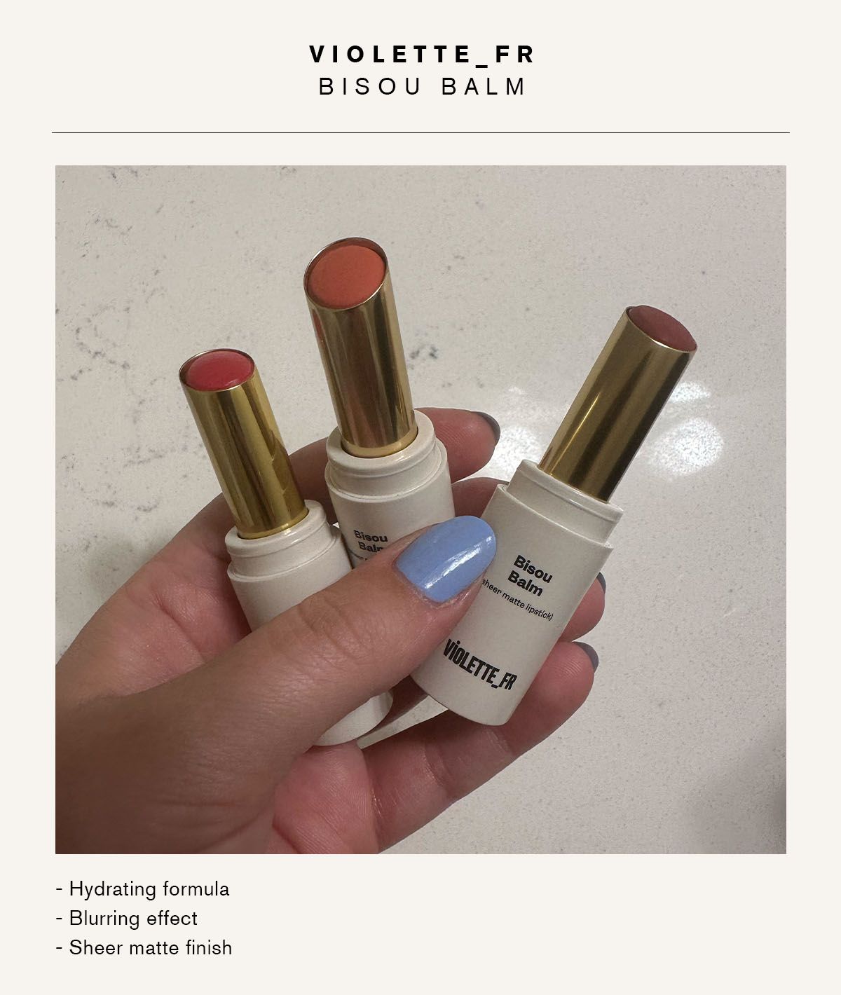 Reviewed: Violette_FR Bisou Balm and Bisou Blush | Who What Wear
