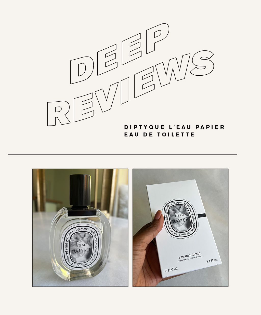 I Tried Diptyque's New L'Eau Papier EDT—Here's the Result | Who What Wear