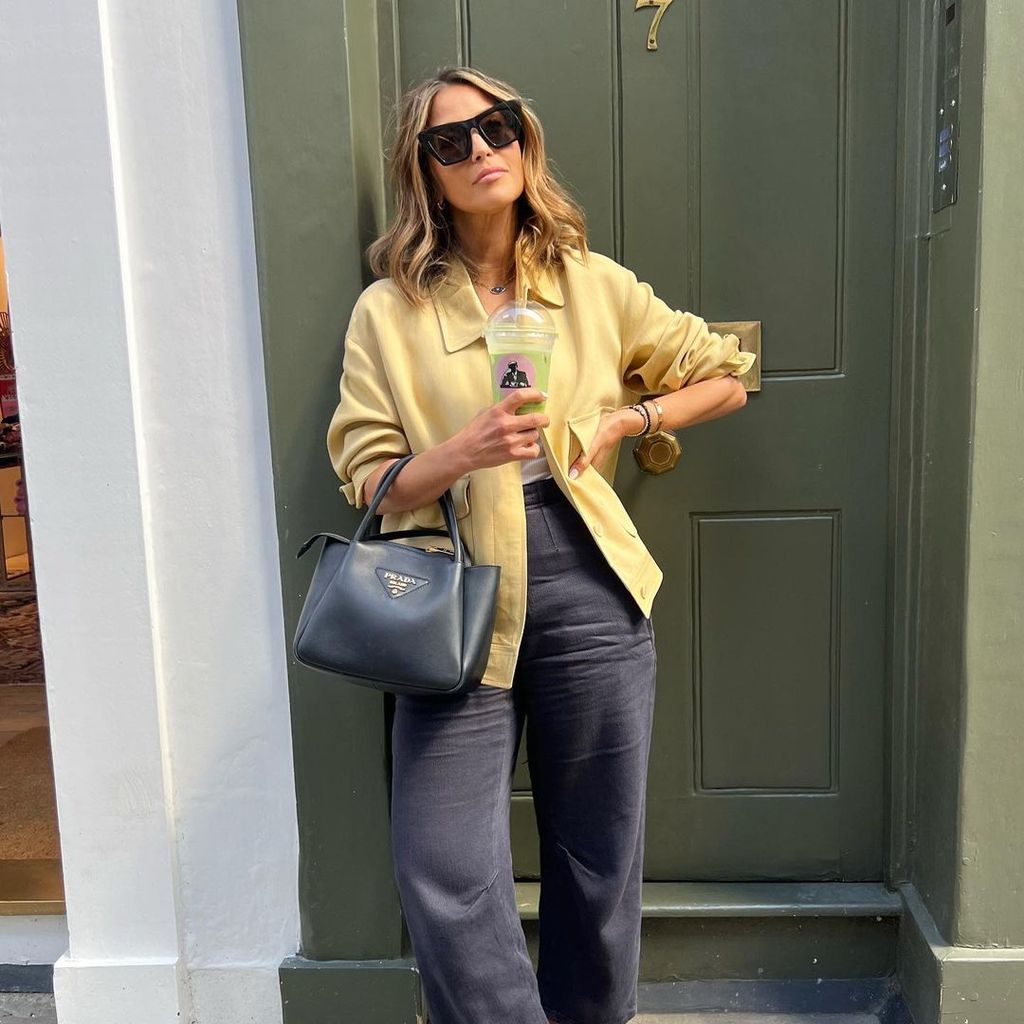 Rachel Stevens Just Wore a Zara Yellow Jacket That We Love | Who What Wear
