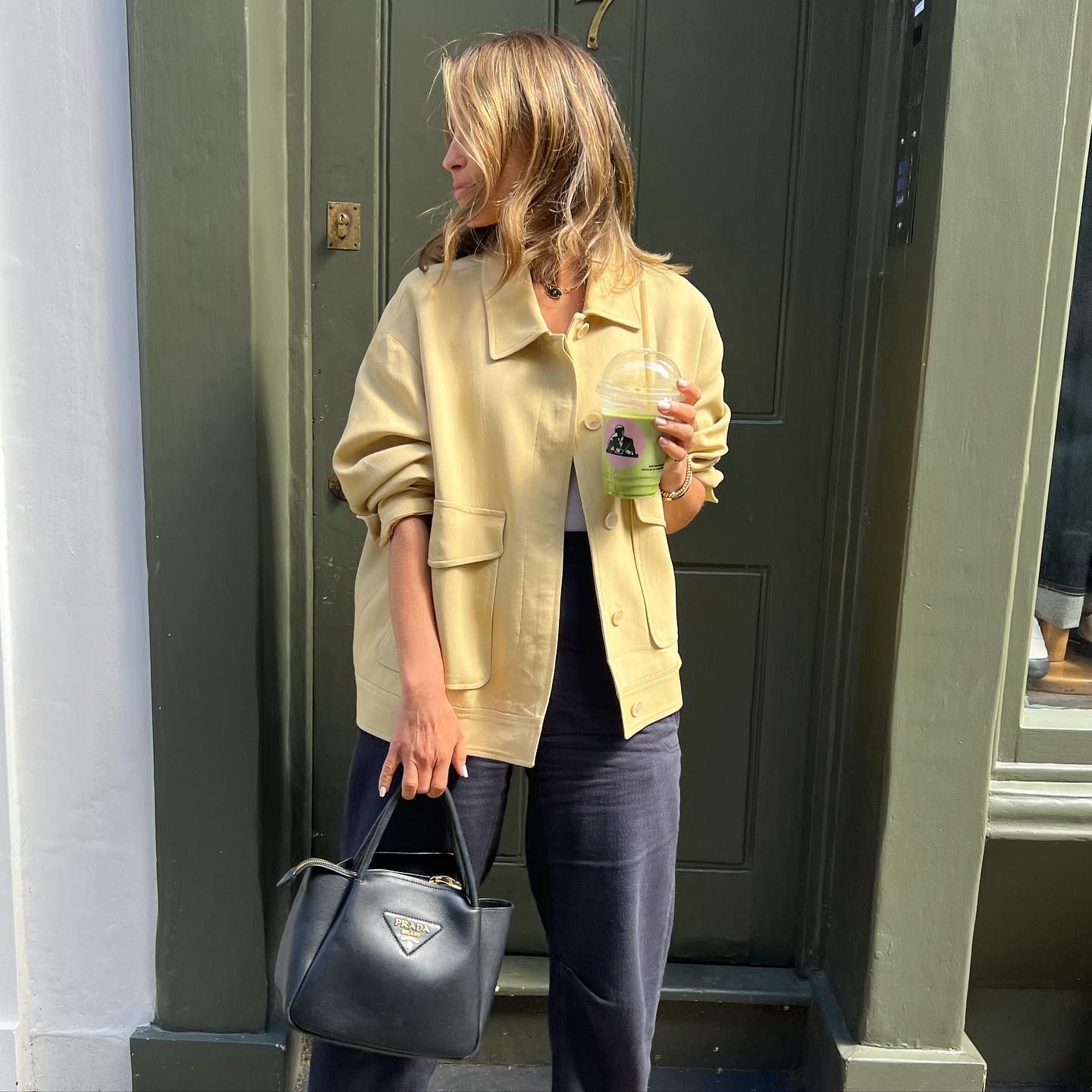 Rachel Stevens Just Wore a Zara Yellow Jacket That We Love | Who What Wear