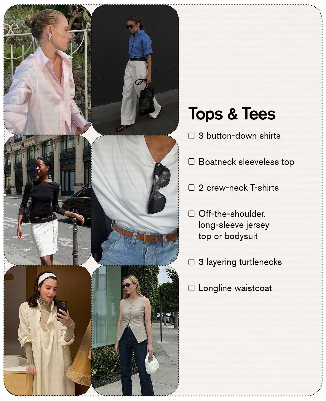 The 65-Piece Fall Wardrobe Checklist You Need This Season | Who What Wear