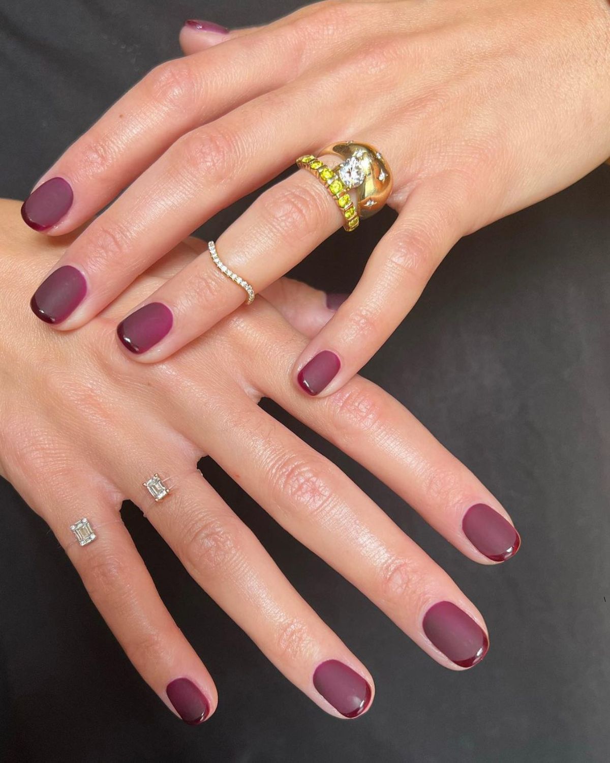 Burgundy Nails Are This Autumns Most Elevated Nail Colour Who What Wear