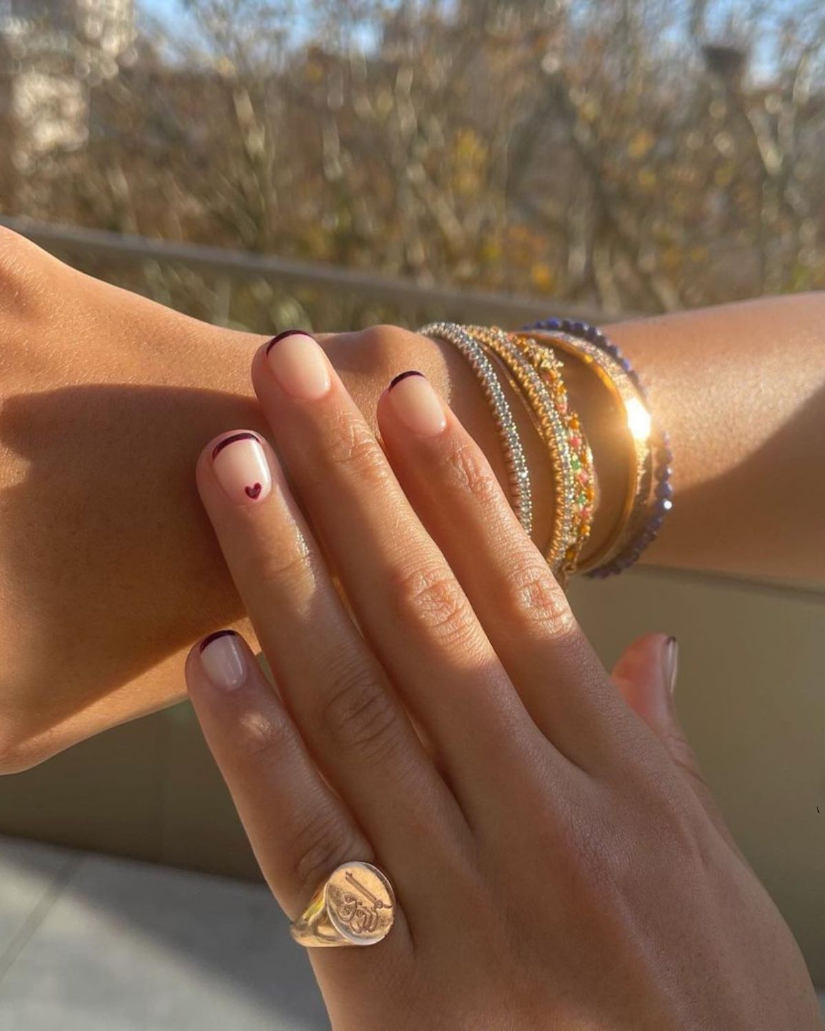 Burgundy Nails Are This Autumns Most Elevated Nail Colour Who What Wear