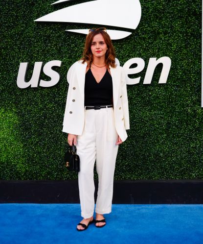 Emma Watson Wore The Row and Khaite to the US Open | Who What Wear